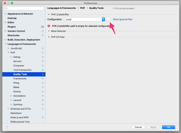 PHPStormにPHP_CodeSnifferを導入してみた - HBソフトスタジオ